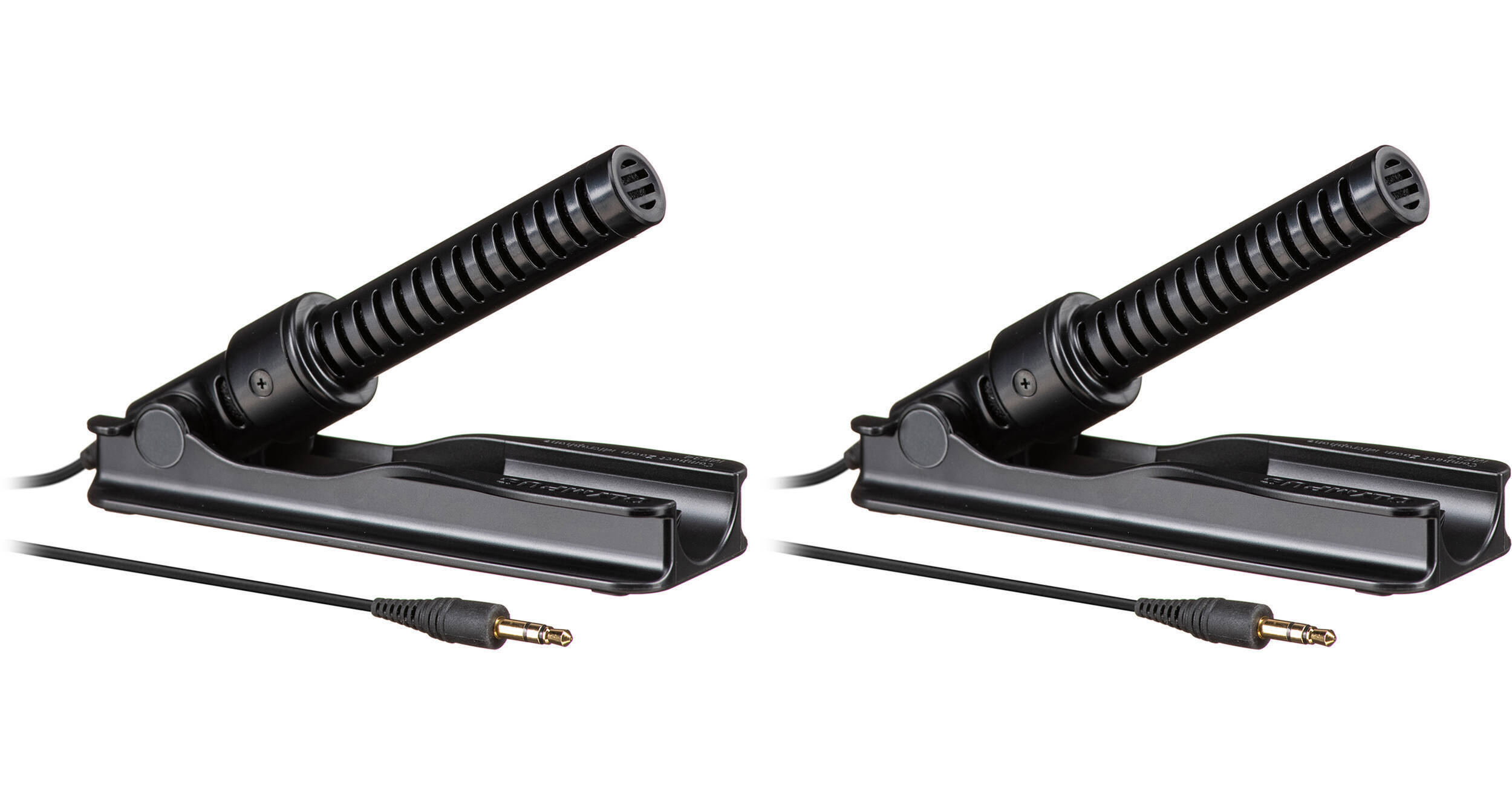 Olympus ME34 Compact Zoom Microphone (2-Pack) B&H Photo Video