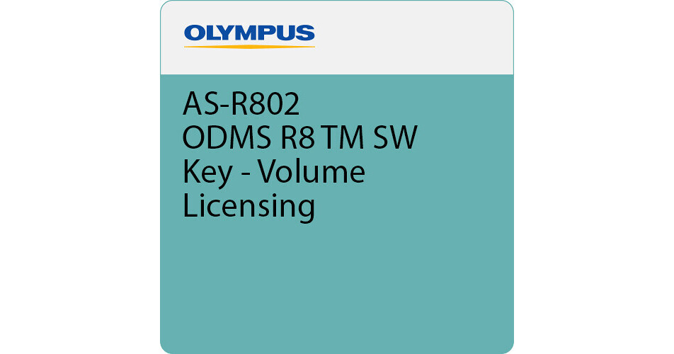 Olympus AS-R802 ODMS R8 Transcription Software U10000002360 B&H