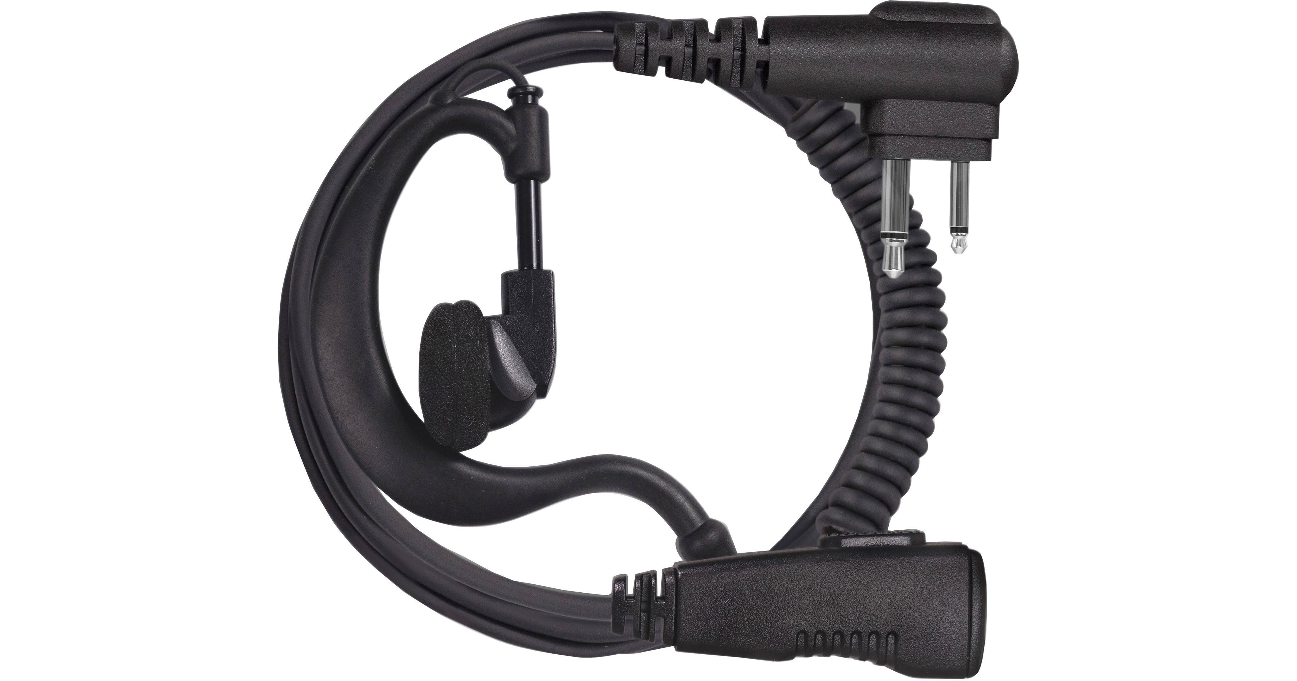 ON SET HEADSETS G-Hook Surveillance Headset OSH-GHK-BLK-M1 B&H