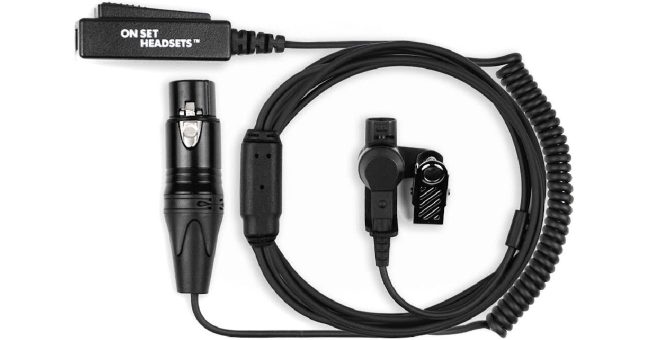 ON SET HEADSETS Live Comms Pro (Black Case) OSH-LCP-BLK-XLR B&H