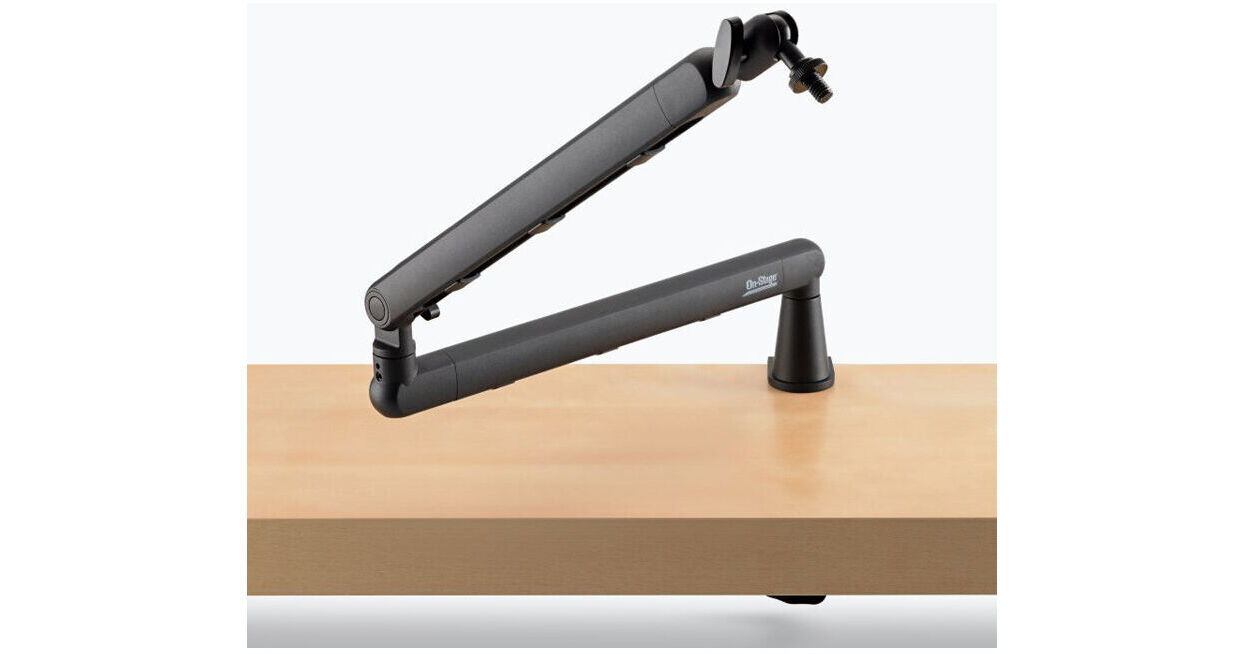On-Stage Low-Profile Broadcast Boom Arm MBS-LP1 B&H Photo Video