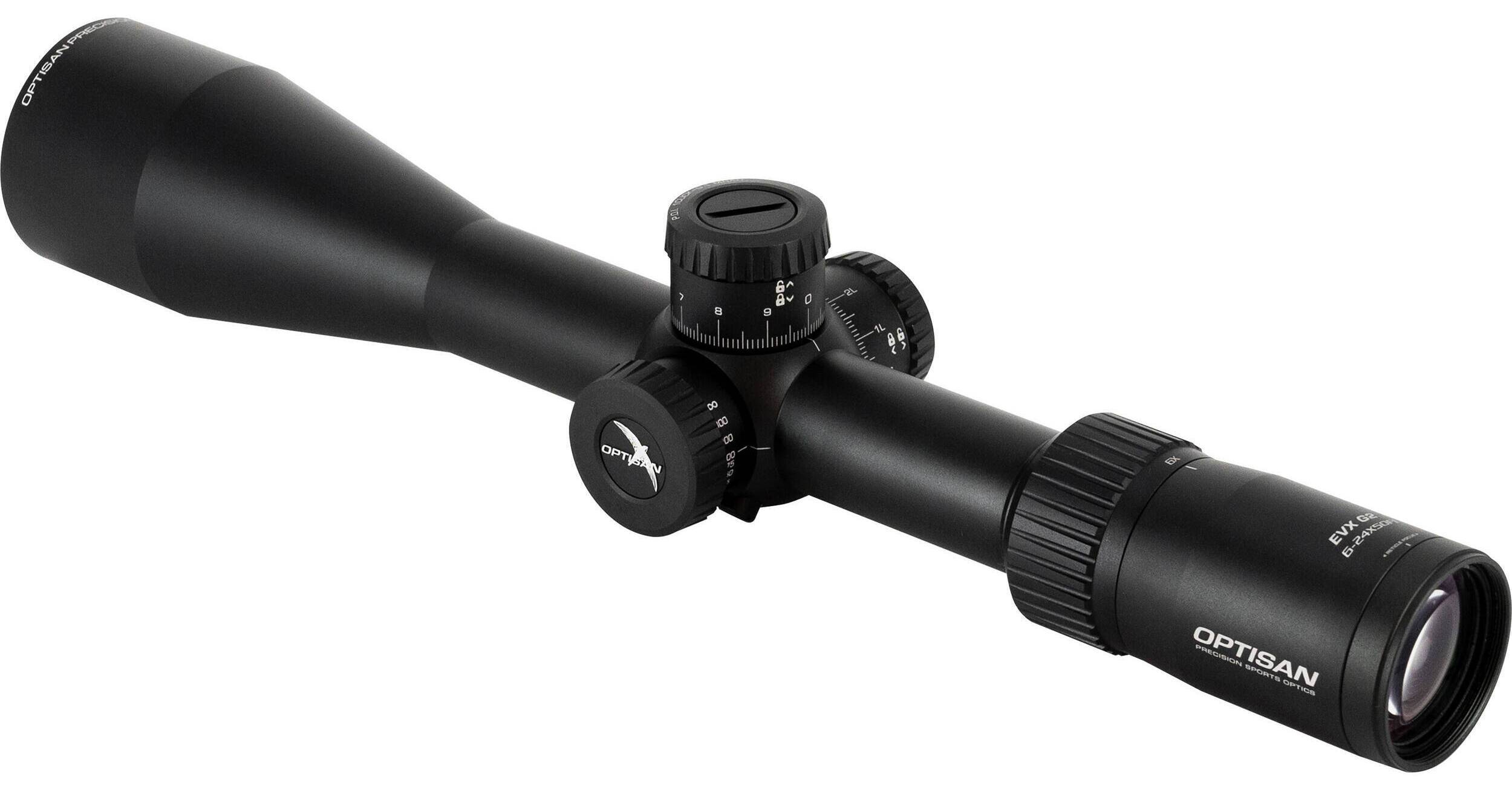 Optisan EVX Gen II 6-24x50F1 Riflescope with FFP F1MRAD24 04005