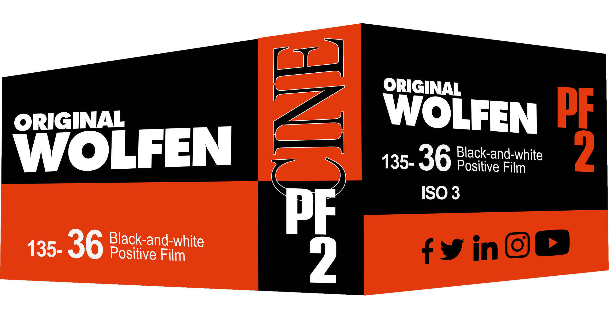 Wolfen Wolfen PF2 Black and White Film PF213536 B&H Photo Video