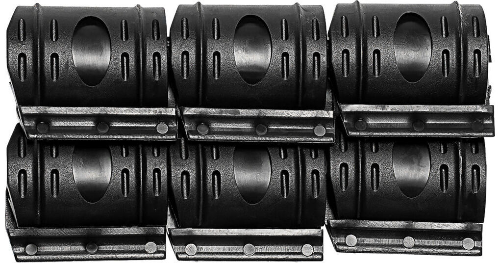 Osprey Global Rubber Rail Cover (Black, 12-Pack) RRC-OSP-BLK B&H