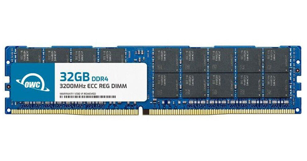 OWC 32GB DDR4 3200 MHz ECC RDIMM Memory Module OWC3R2D42R432GB