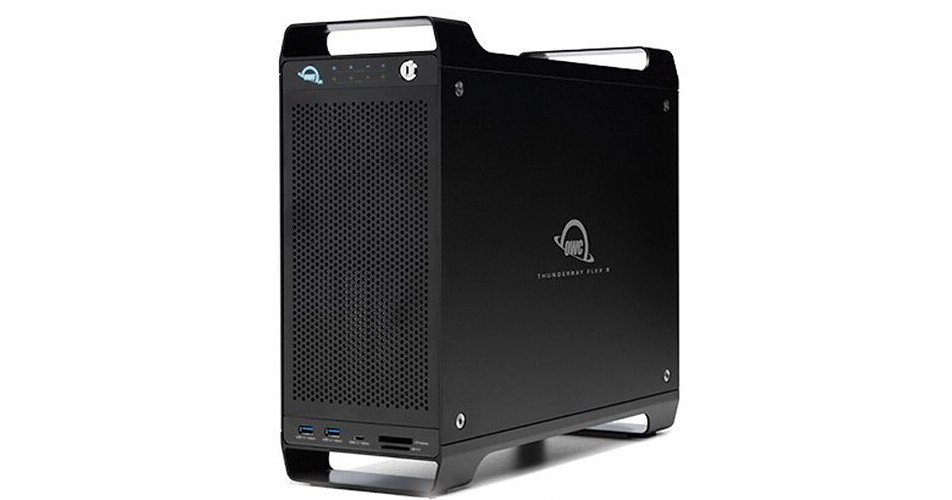 OWC ThunderBay Flex 8 32TB 8-Bay Thunderbolt 3 RAID