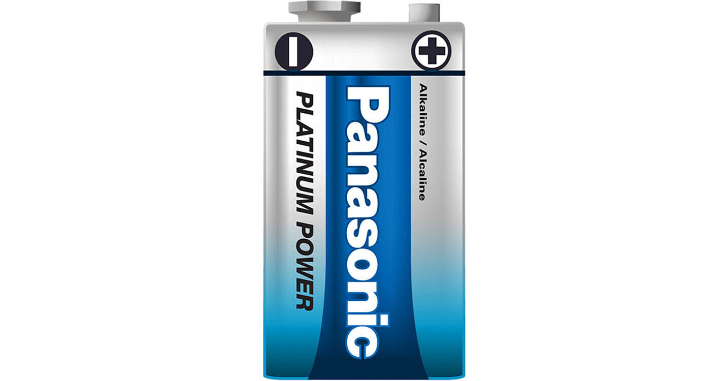 Panasonic 9V Platinum Power Battery 6LF22XP/1B B&H Photo Video