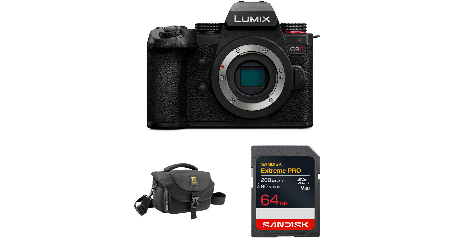 Panasonic LUMIX G9 II Mirrorless Camera with Basic Bundle