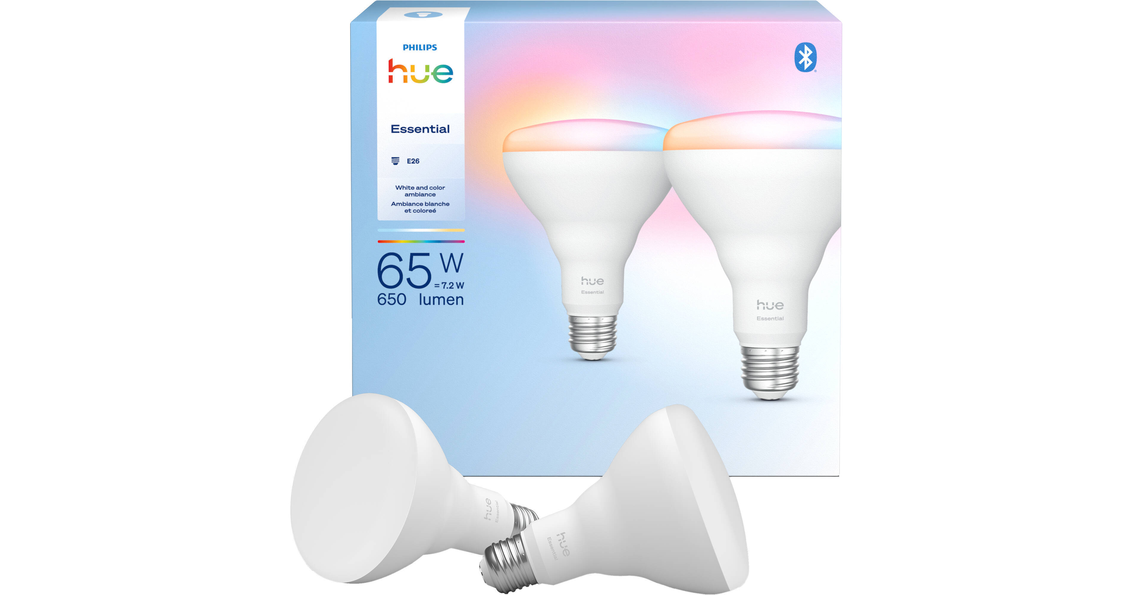 Philips Hue Essential BR30 Bulb with Bluetooth 592659 B&H Photo