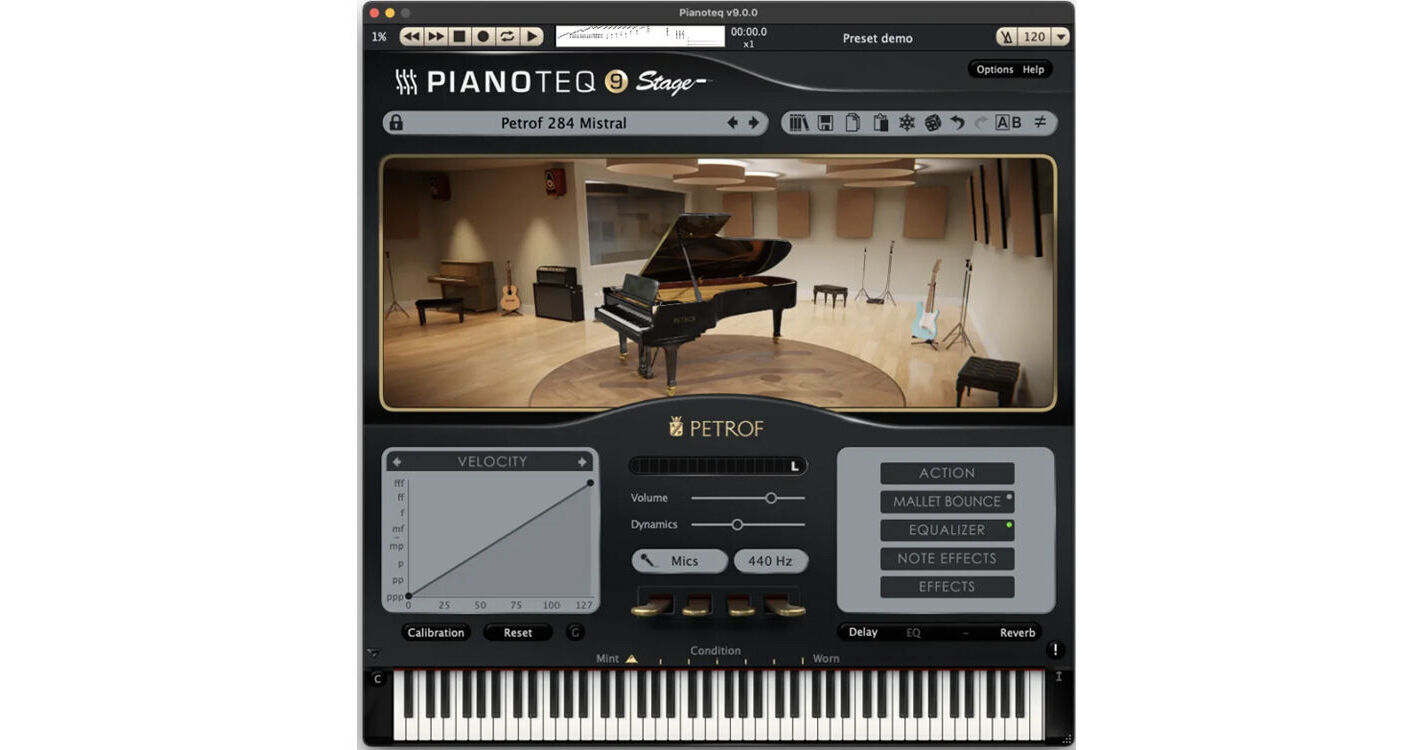 Pianoteq 9 PRO Virtual Piano and Instrument Suite 12-41729 B&H