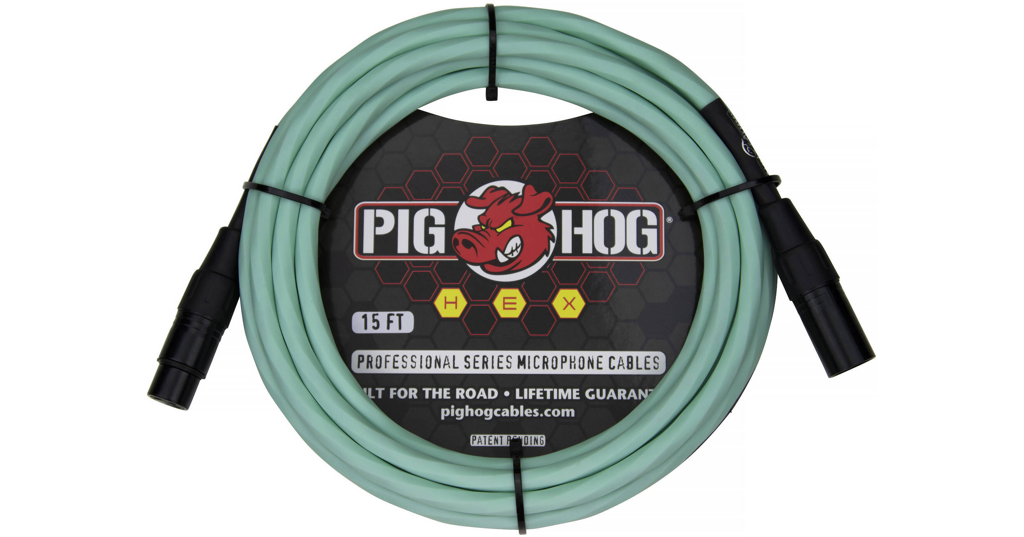 Pig Hog Hex Series XLR Microphone Cable PHMH15SG B&H Photo Video