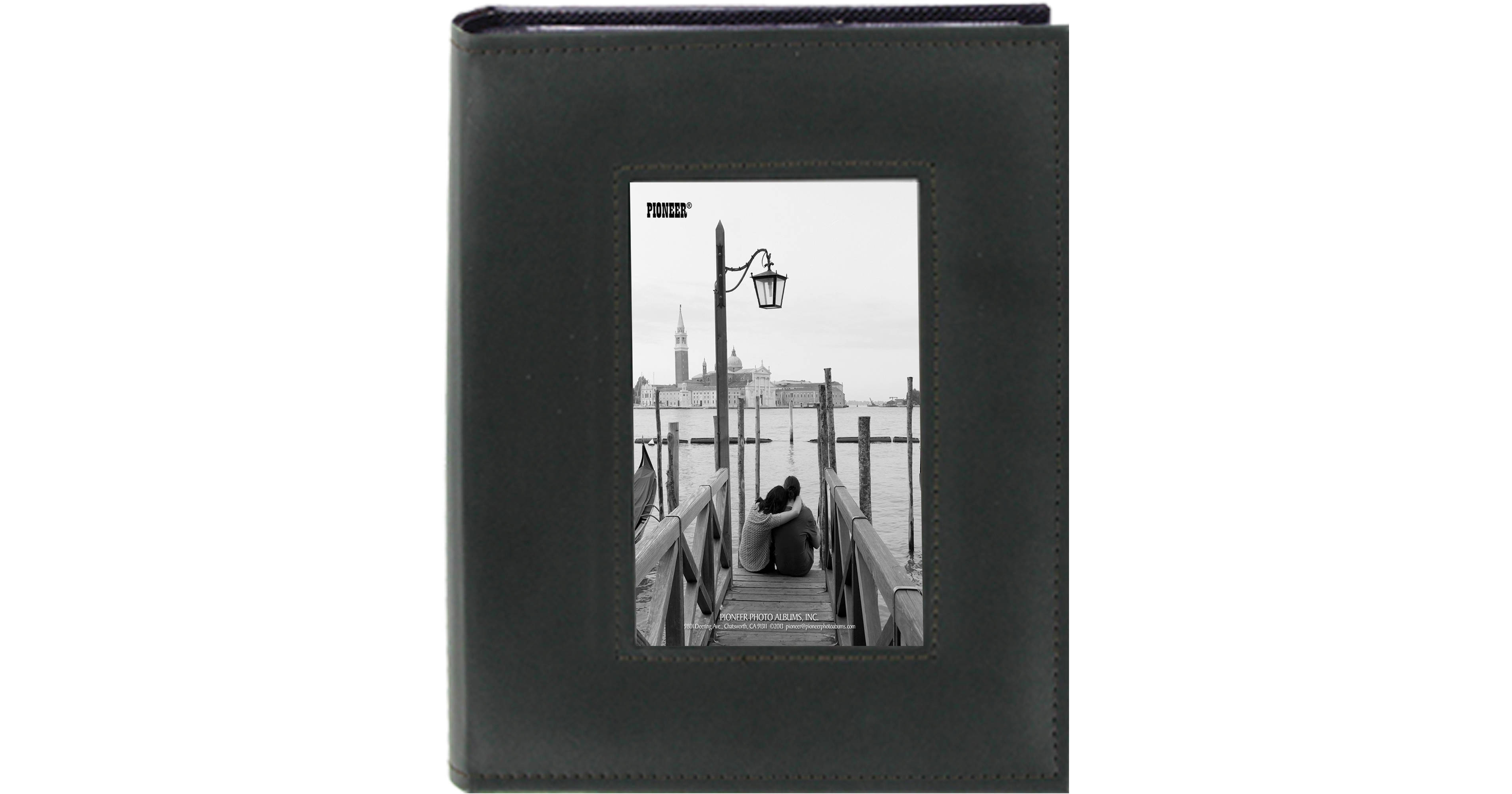 Pioneer Photo Albums Sewn Photo Album with Frame Cutout