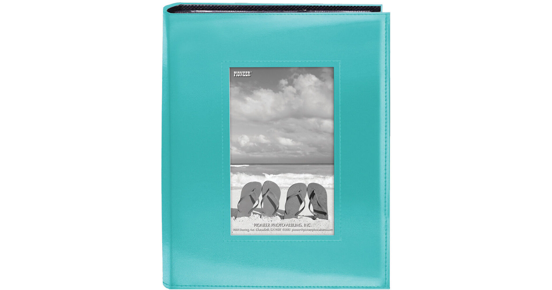 Pioneer Photo Albums Sewn Photo Album with Frame FRM246/CBL B&H