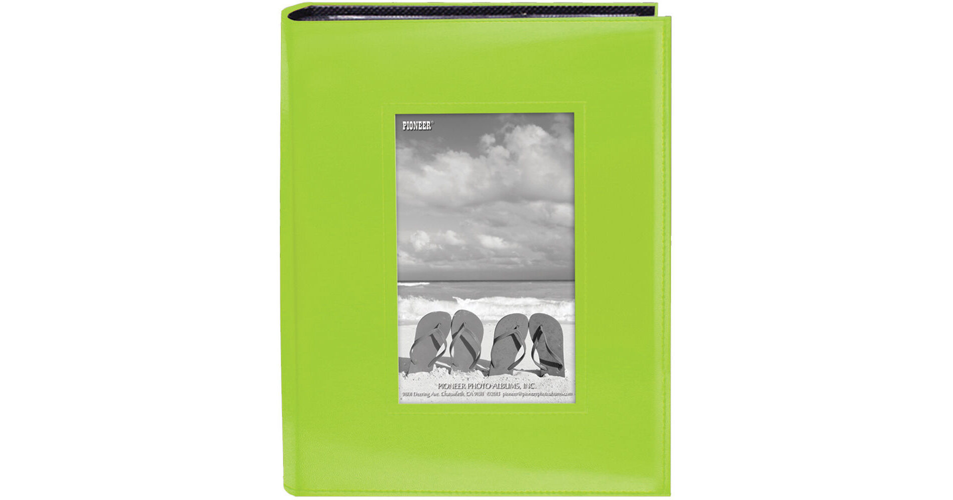 Pioneer Photo Albums Sewn Photo Album with Frame FRM246/CGN B&H