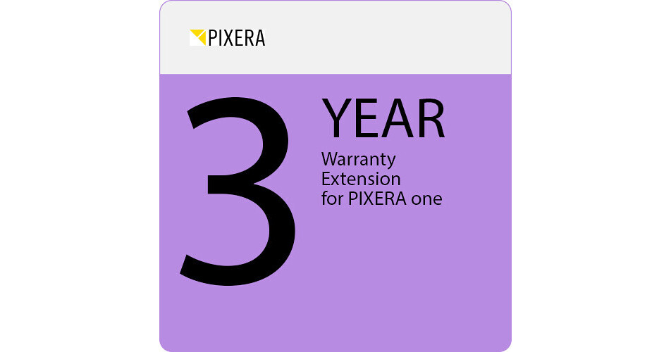 PIXERA 3-Year Warranty Extension for PIXERA one PDL-S/WE-PX1-3Y
