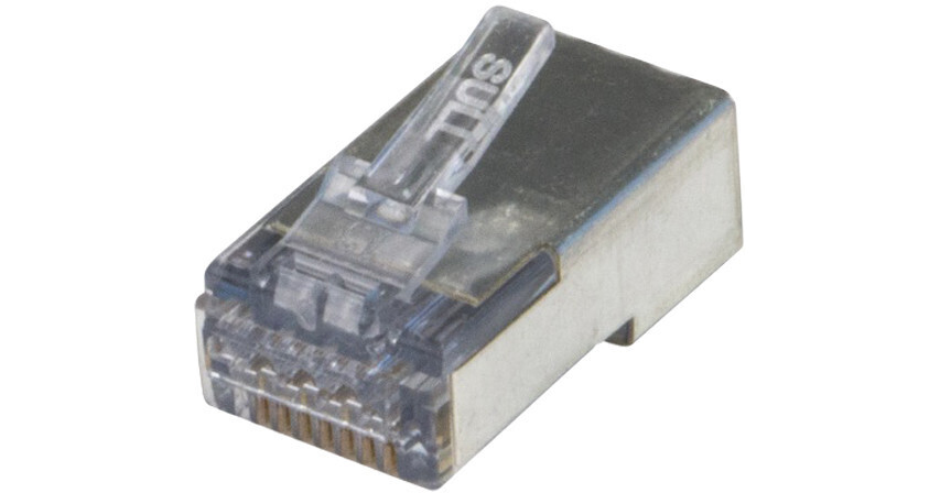 Platinum Tools ezEX44 Cat 6a Shielded RJ45 Internal Ground