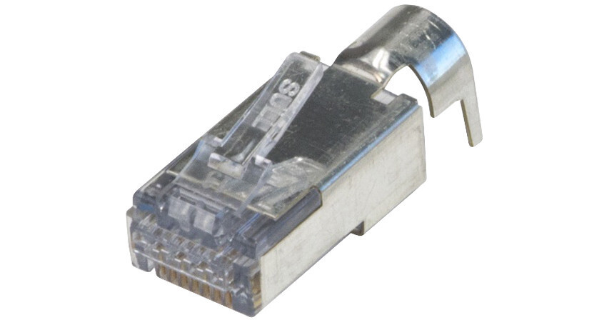 Platinum Tools ezEX44 Cat 6a Shielded RJ45 External Ground