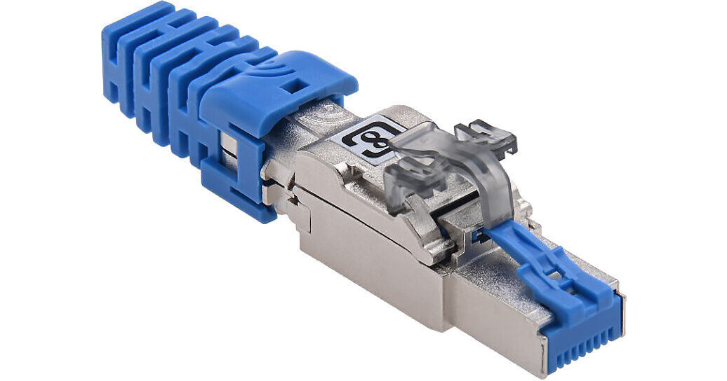 Platinum Tools Cat 8 Shielded Toolless RJ45 Connector 106270 B&H