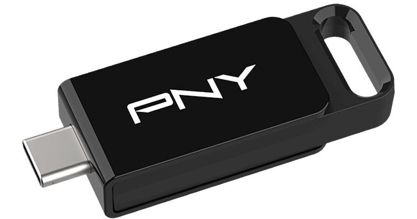 PNY 128GB Elite USB-C 3.2 Gen 1 Flash Drive P-FD128X3ELC-GE B&H