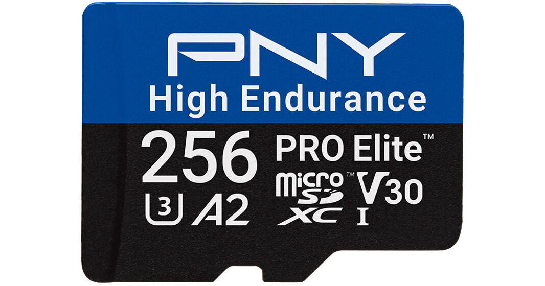 PNY 256GB PRO Elite High Endurance microSDXC
