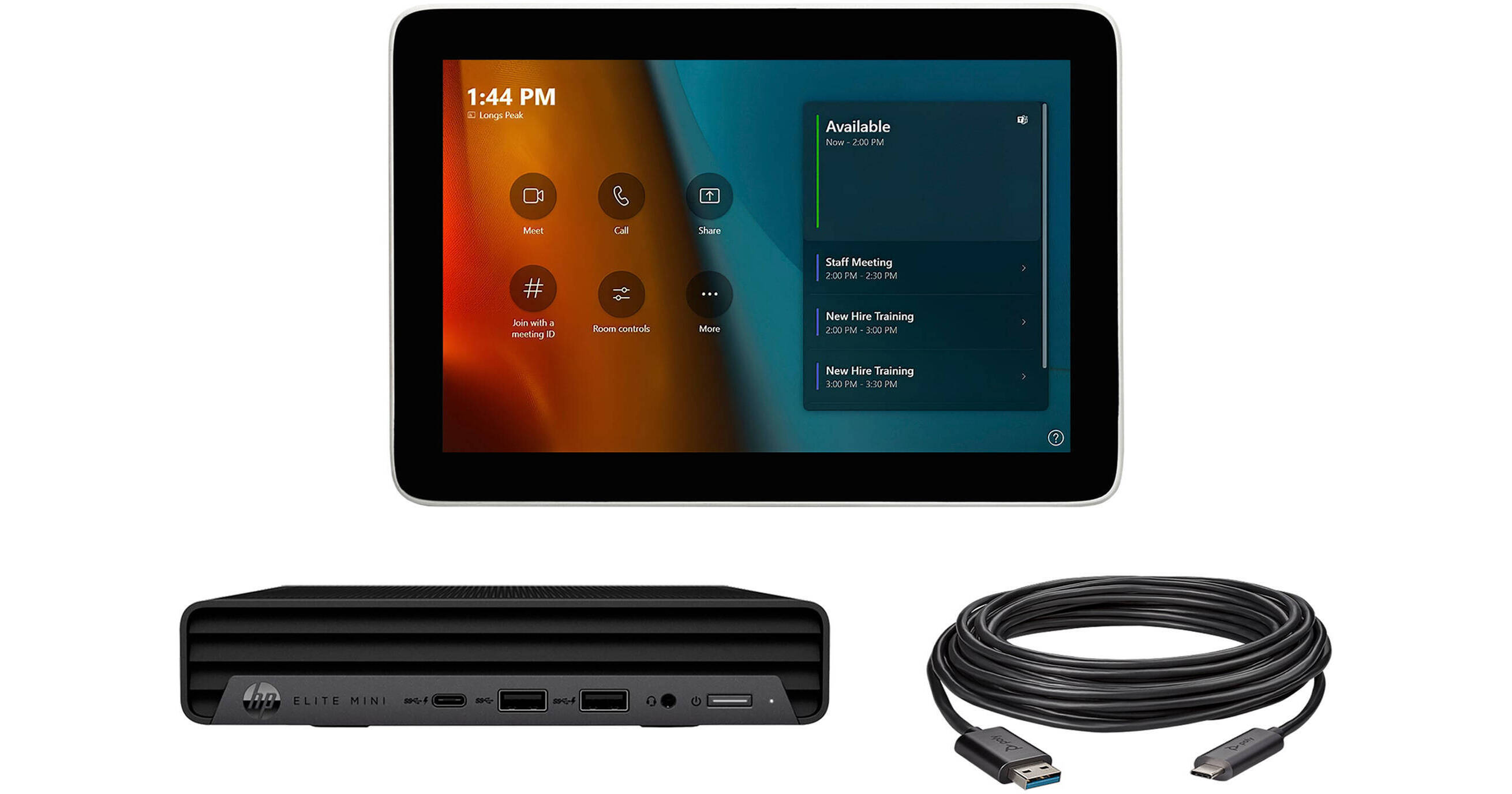 Poly Studio G9 Plus Base Kit with GC8 & USB Cable 9J694AA B&H