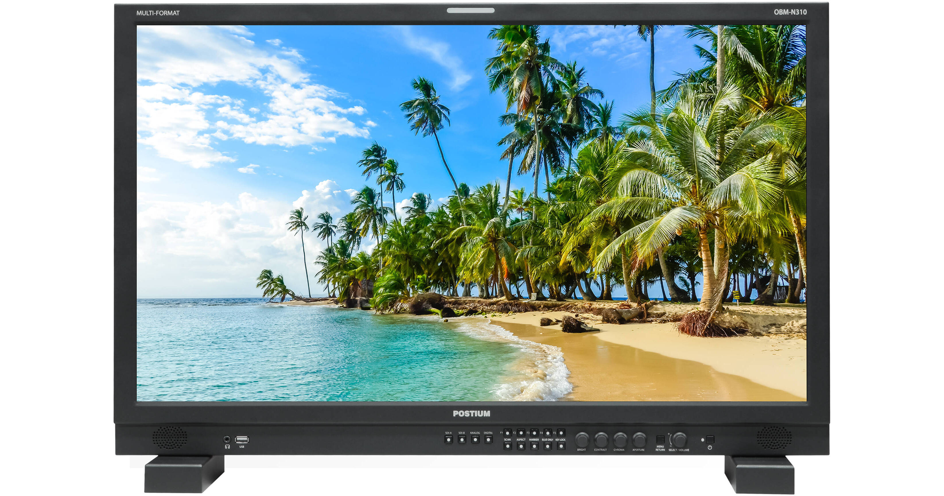 Postium Korea OBM-N310 32" LCD Monitor with 3G-SDI OBM-N310 B&H