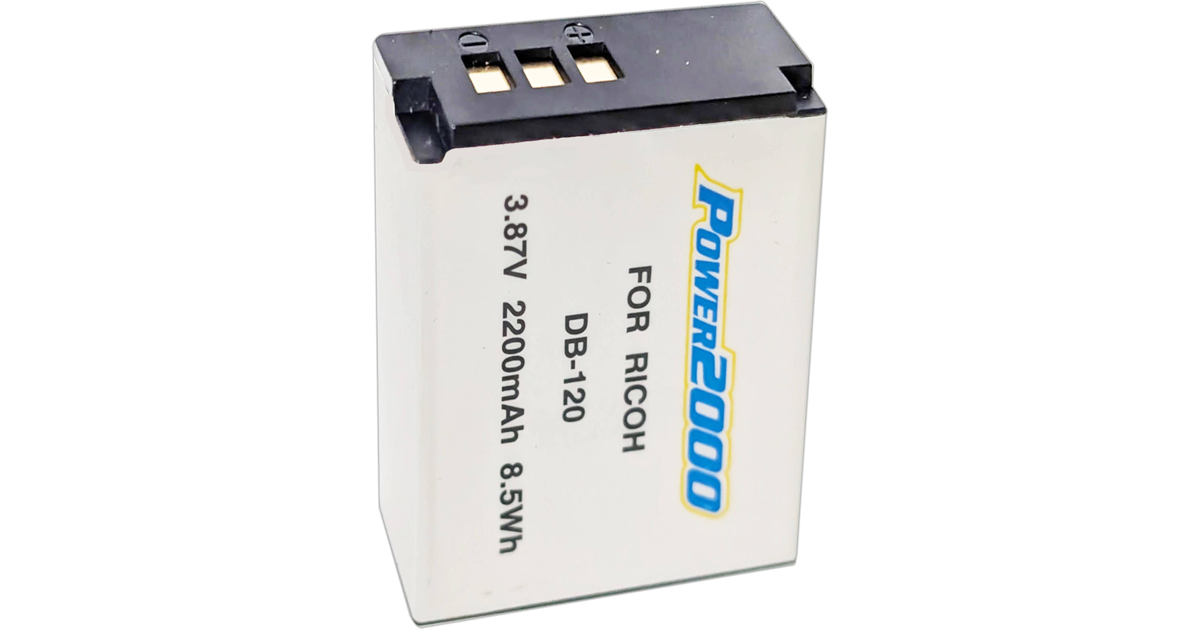 Power2000 ACD-481 Battery for Select Ricoh Cameras DB-120 B&H