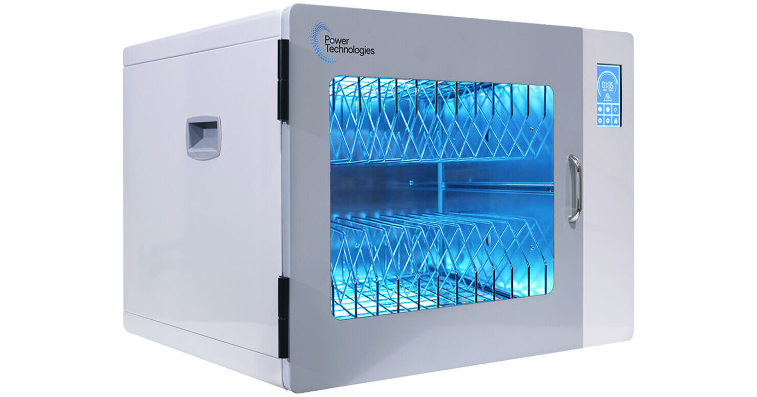 Power Technologies Clean 12-Slot UV-C Sanitizing Cabinet
