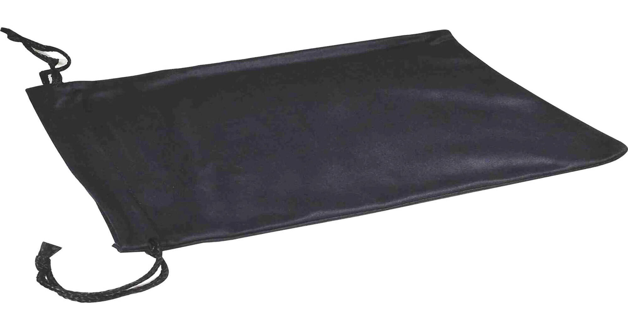 PowerClean Microfiber Drawstring Gear Bag (Black, Large)