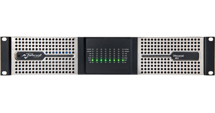 Powersoft Ottocanali 4K4 DSP+D 4000W 8-Channel Flexible PF000340