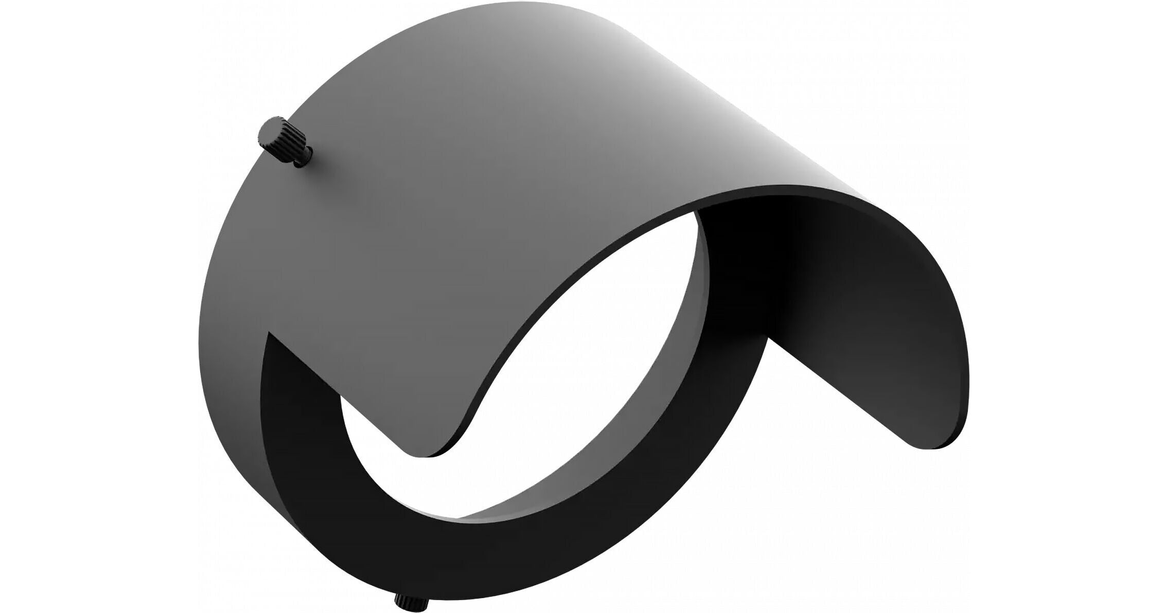 ProLights EclDisplay Half Snoot (Black) PIECLDISPHSNOOTB B&H