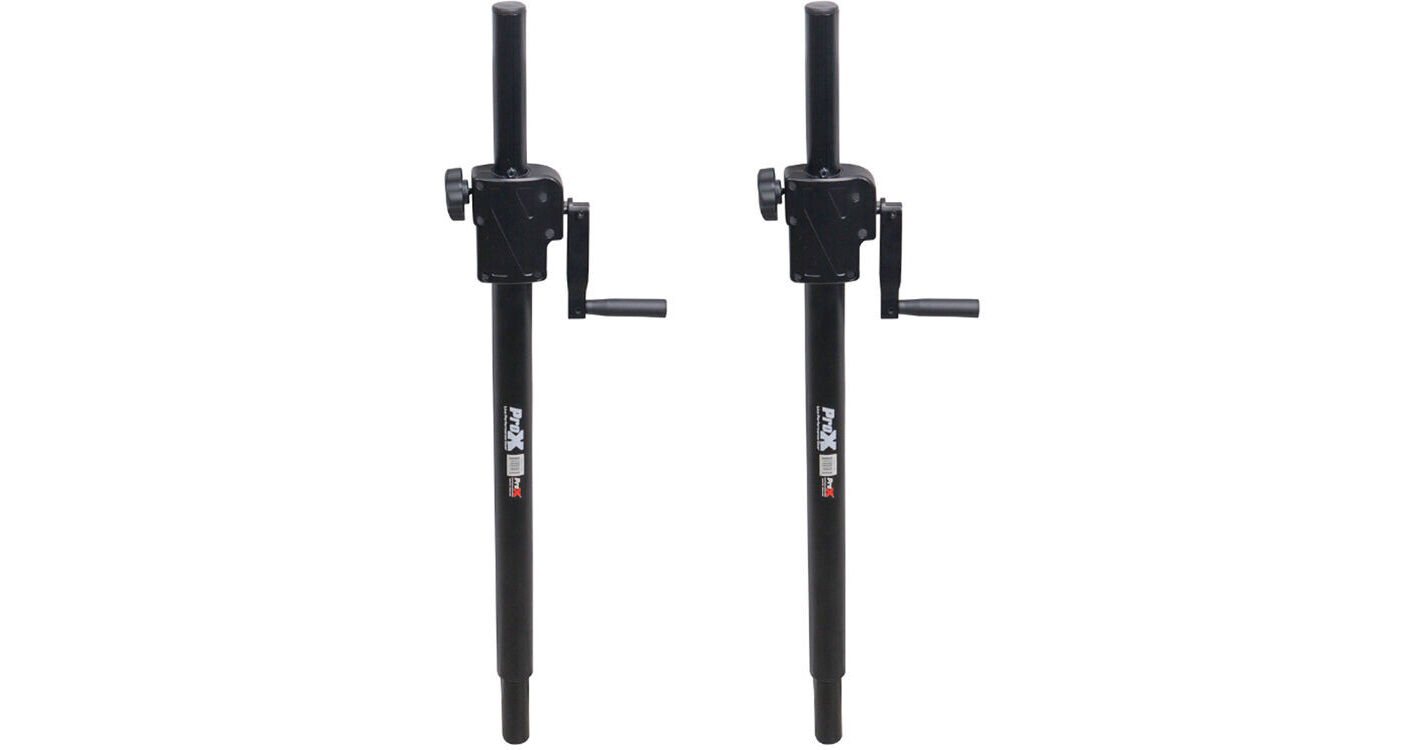 ProX Crank System Adjustable Speaker-Subwoofer Pole T-SAACX2 PKG