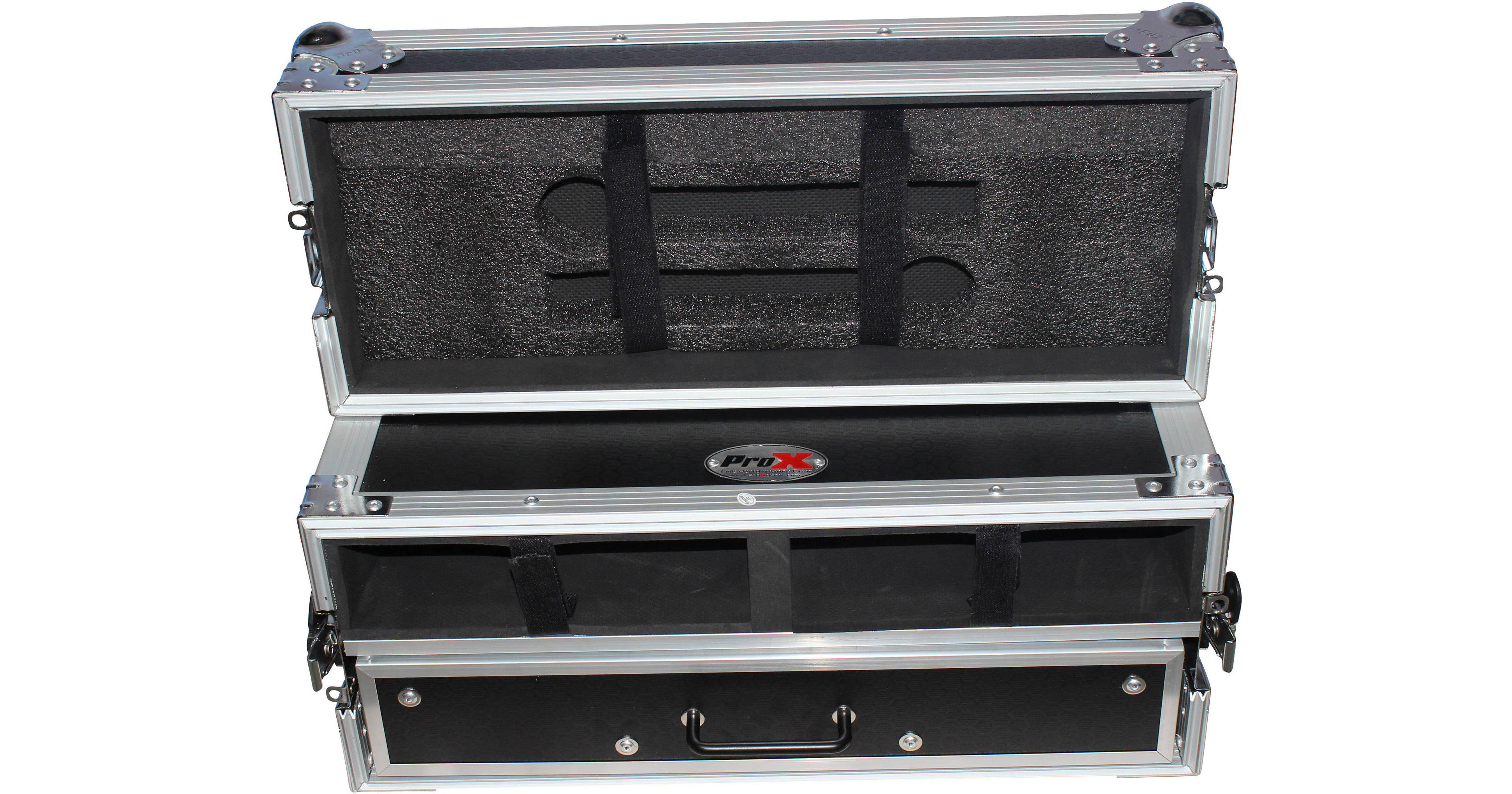 ProX X-2WM2DR Wireless Mic-System Case with 2U Rack XS-2WM2DR
