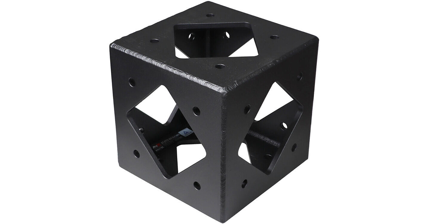 ProX BoltX 6-Way 12" Corner Block Box Truss XT-BT12-6W BLK MK2