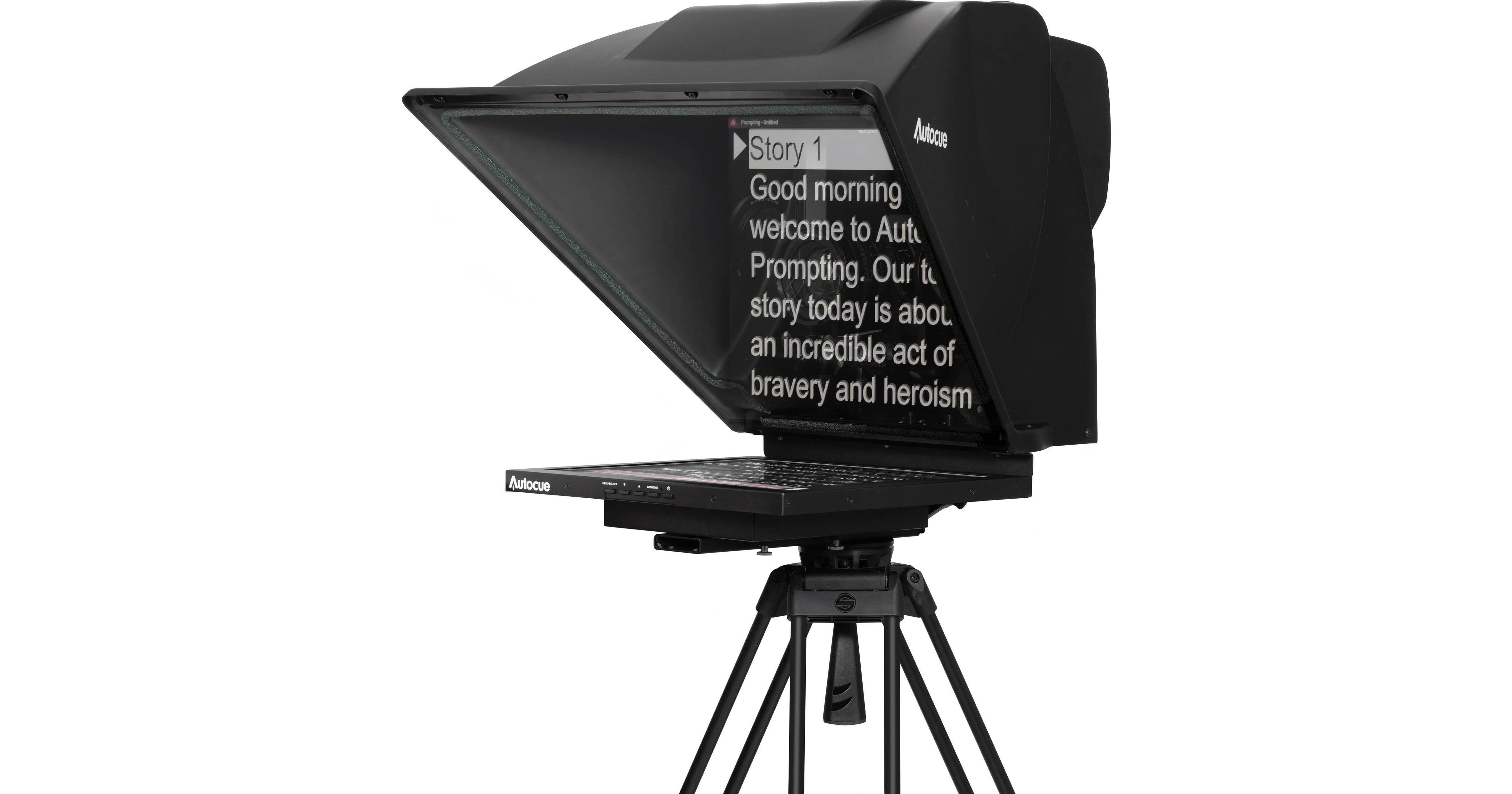 Autocue 19" Pioneer PTZ Teleprompter System P7008-0906 B&H Photo