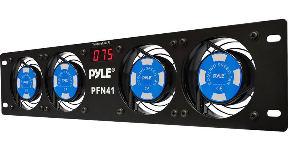 Pyle Pro PFN41 4-Fan Rackmount Cooling System PFN41 B&H Photo