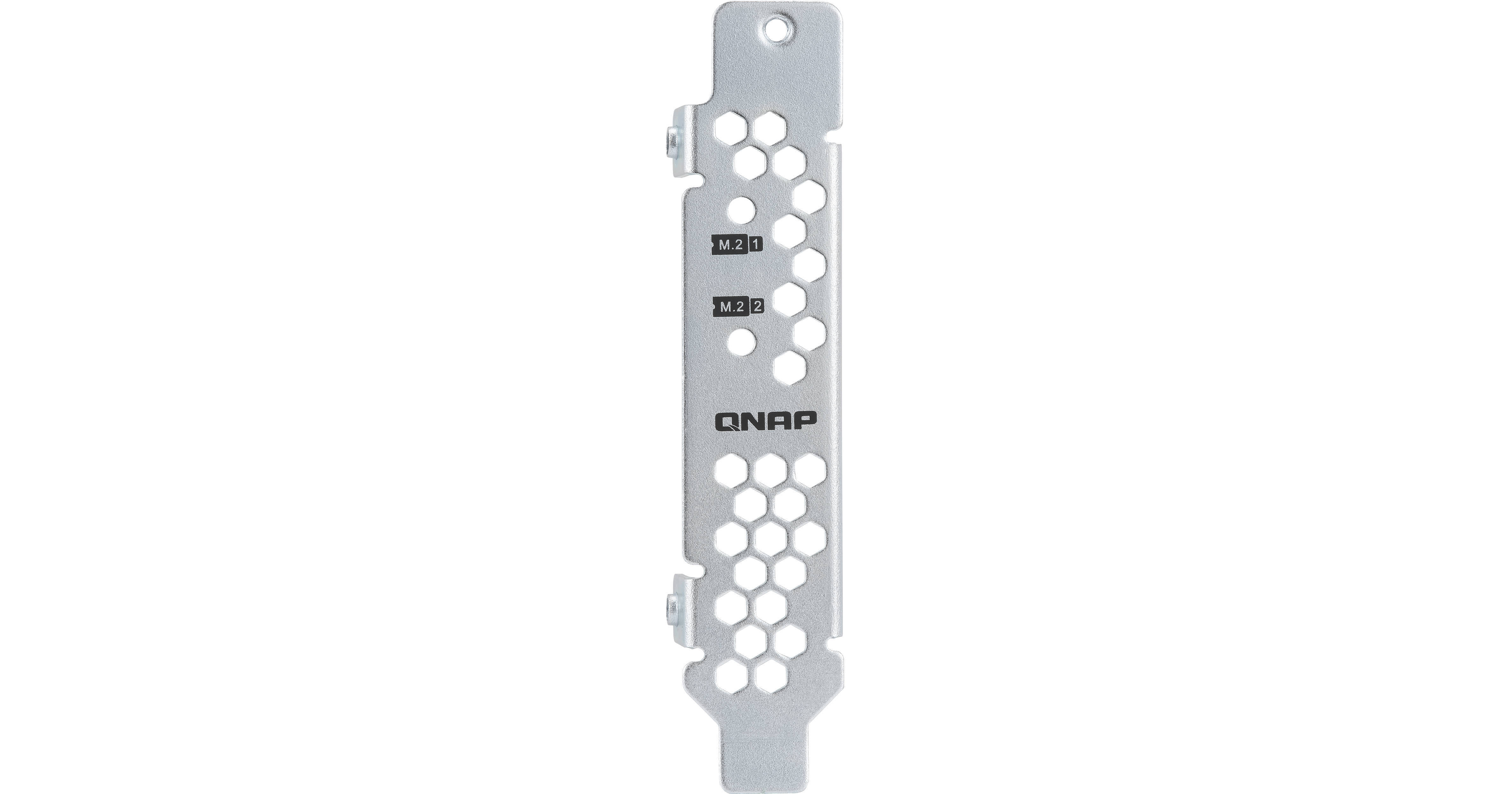 QNAP Long, Flat, and Short Profile Network Card BRKT-QM2-10G1T