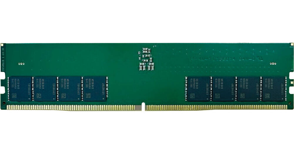 QNAP 16GB DDR5 4800 MHz UDIMM Memory Module