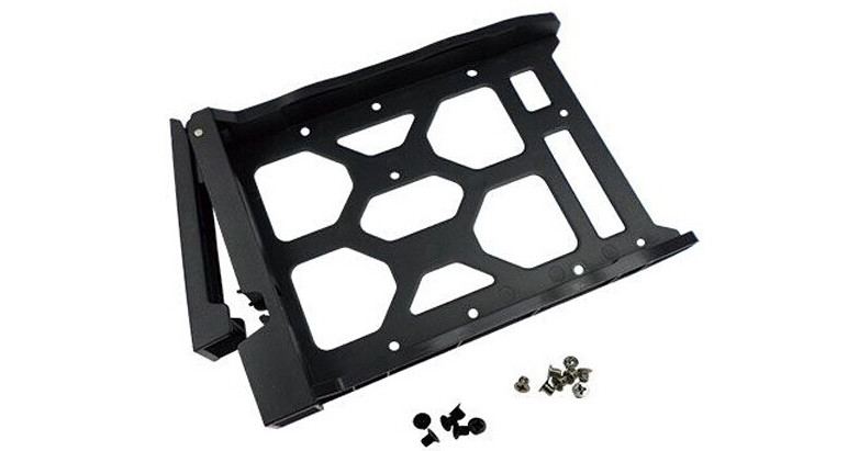 QNAP 3.5" Drive Tray With Key Lock (Black) TRAY-35-BLK02 B&H