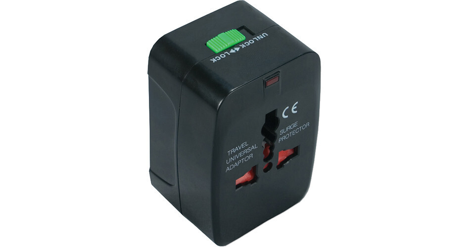 QVS International Power Adapter Plug Kit with Surge PA-C3 B&H
