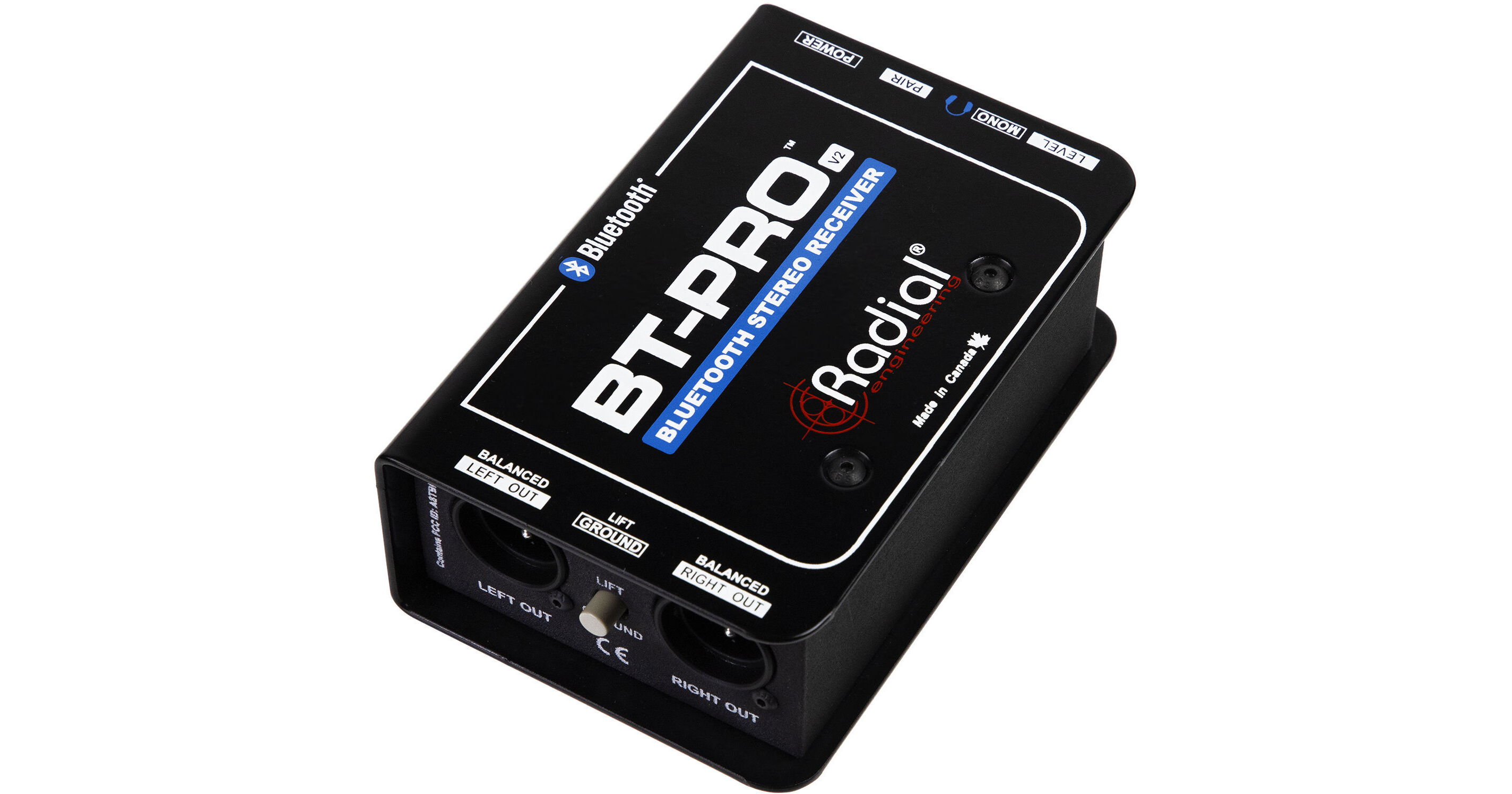 Used Radial Engineering BT-PRO V2 Stereo Bluetooth R800 1057 B&H