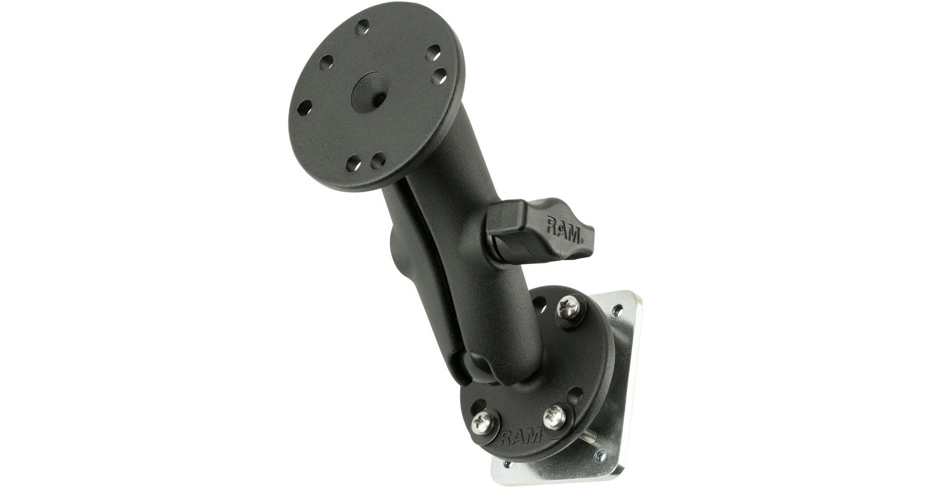 RAM Mounts Double Ball Mount with Backing Plate RAM-B-101U-225B2