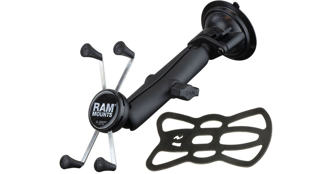 RAM Mounts Twist Lock Suction Cup Mount RAM-B-166-C-UN10U B&H