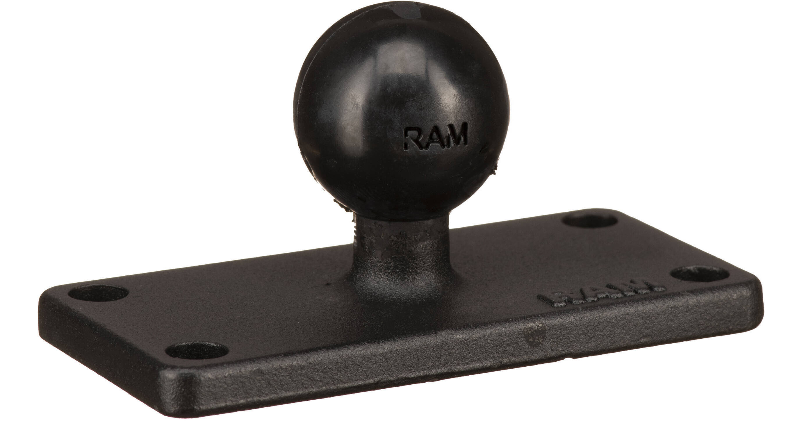 RAM Mounts 1" Ball-Mount Base with Rectangular Plate