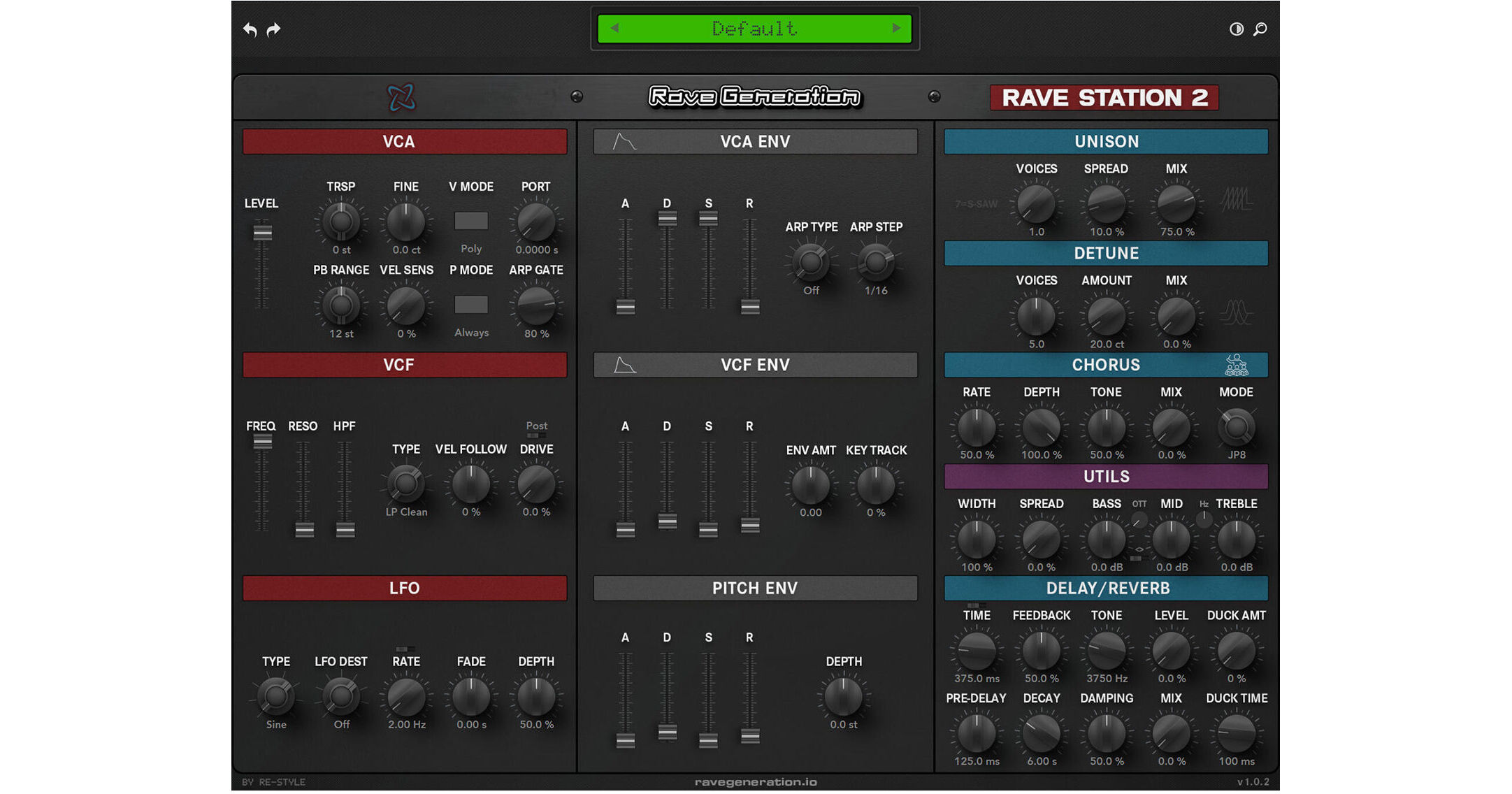 Rave Generation Rave Station 2 Workstation Synthesizer