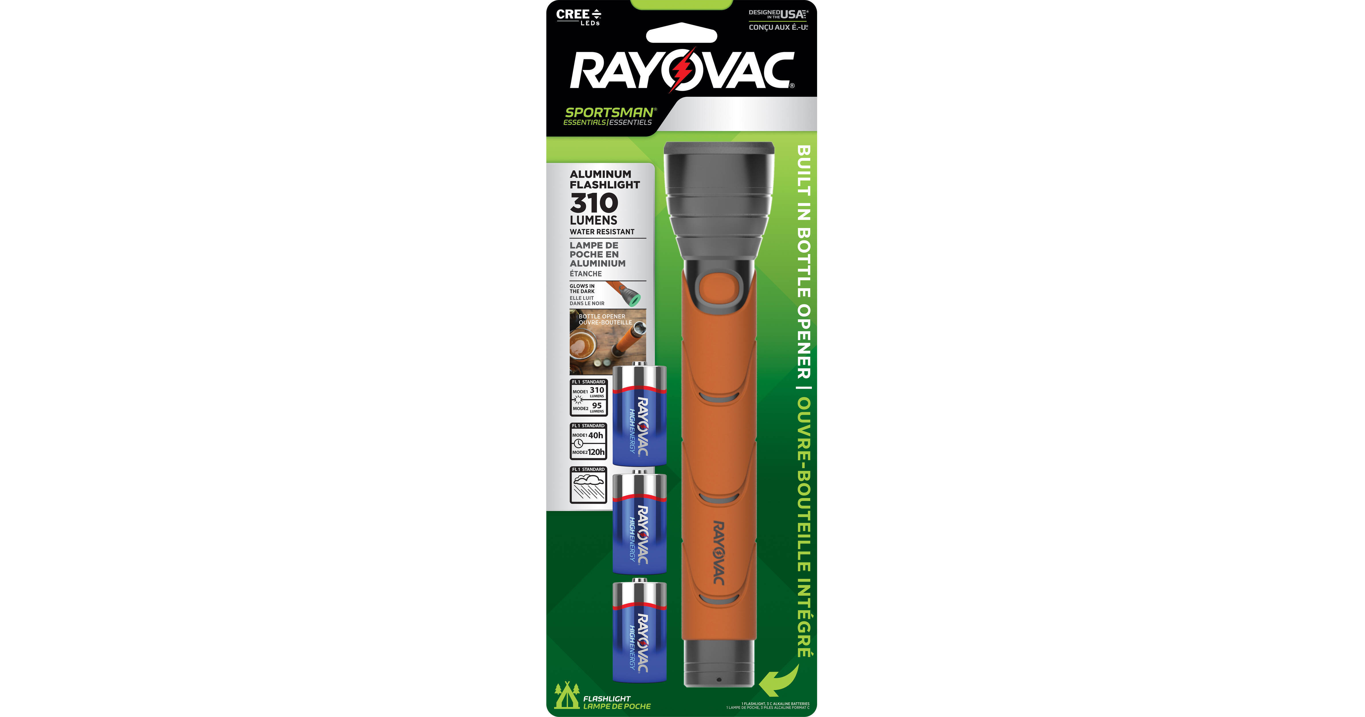Rayovac Sportsman Flashlight Rayovac Sportsman SPLN3D TA Lantern, LED
