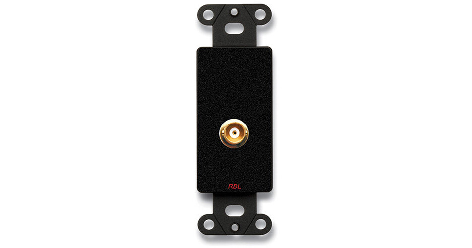 RDL Female BNC Jack on Decora Wall Plate DB-BNC B&H Photo Video