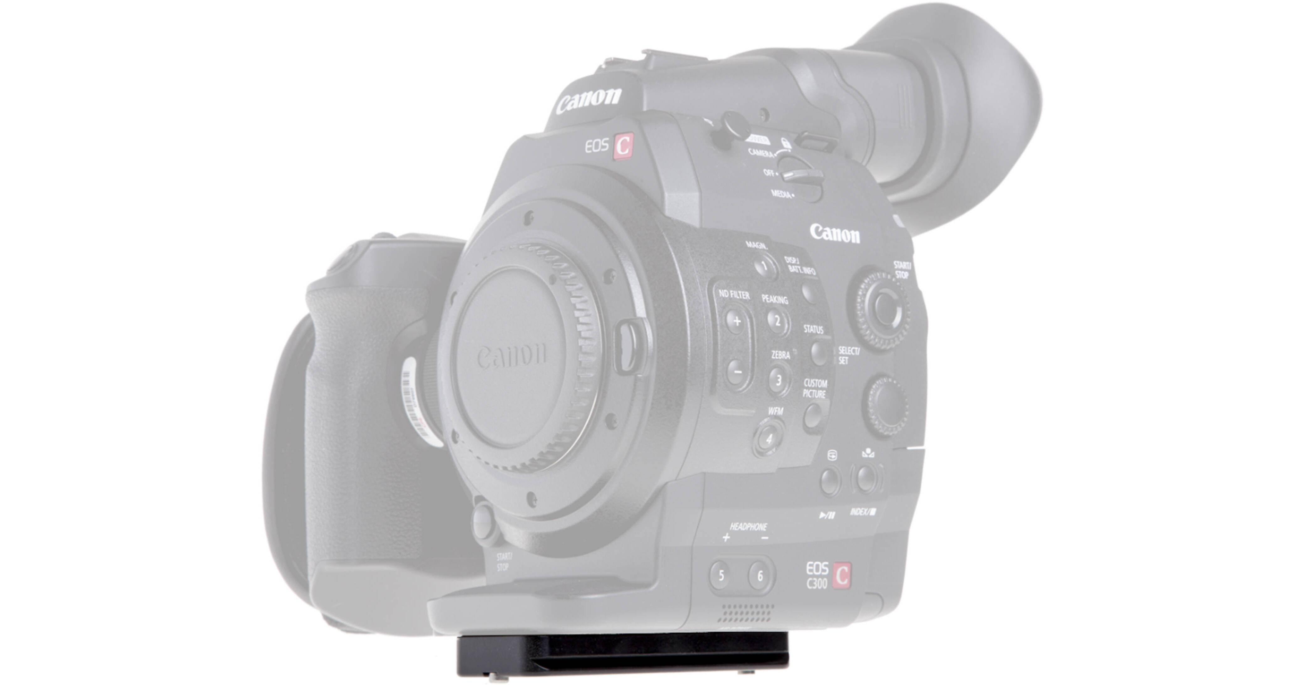 Used Really Right Stuff Base Plate for Canon C100, C300, BC300