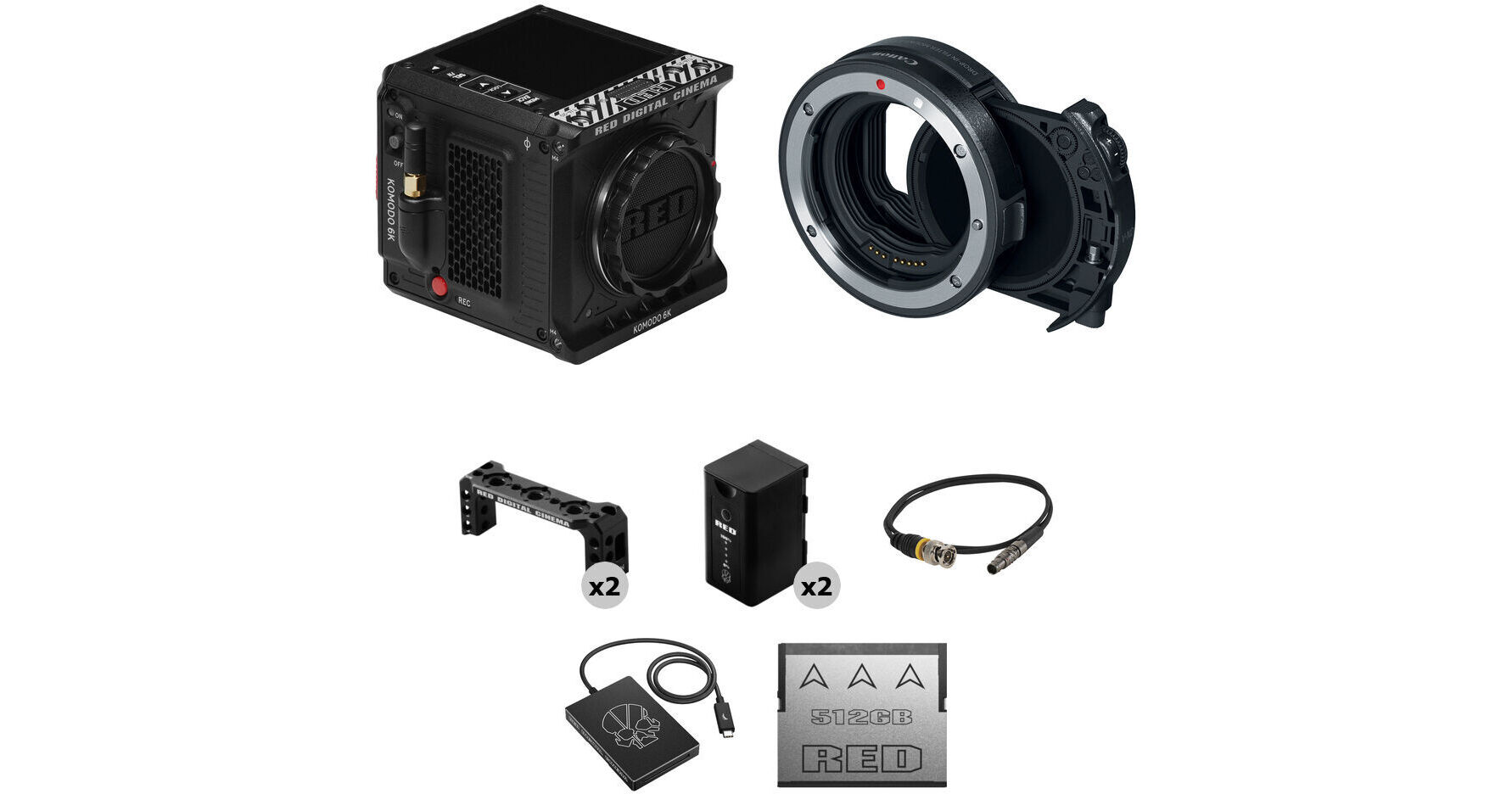 RED DIGITAL CINEMA KOMODO 6K Camera Starter Pack 710-0359 B&H