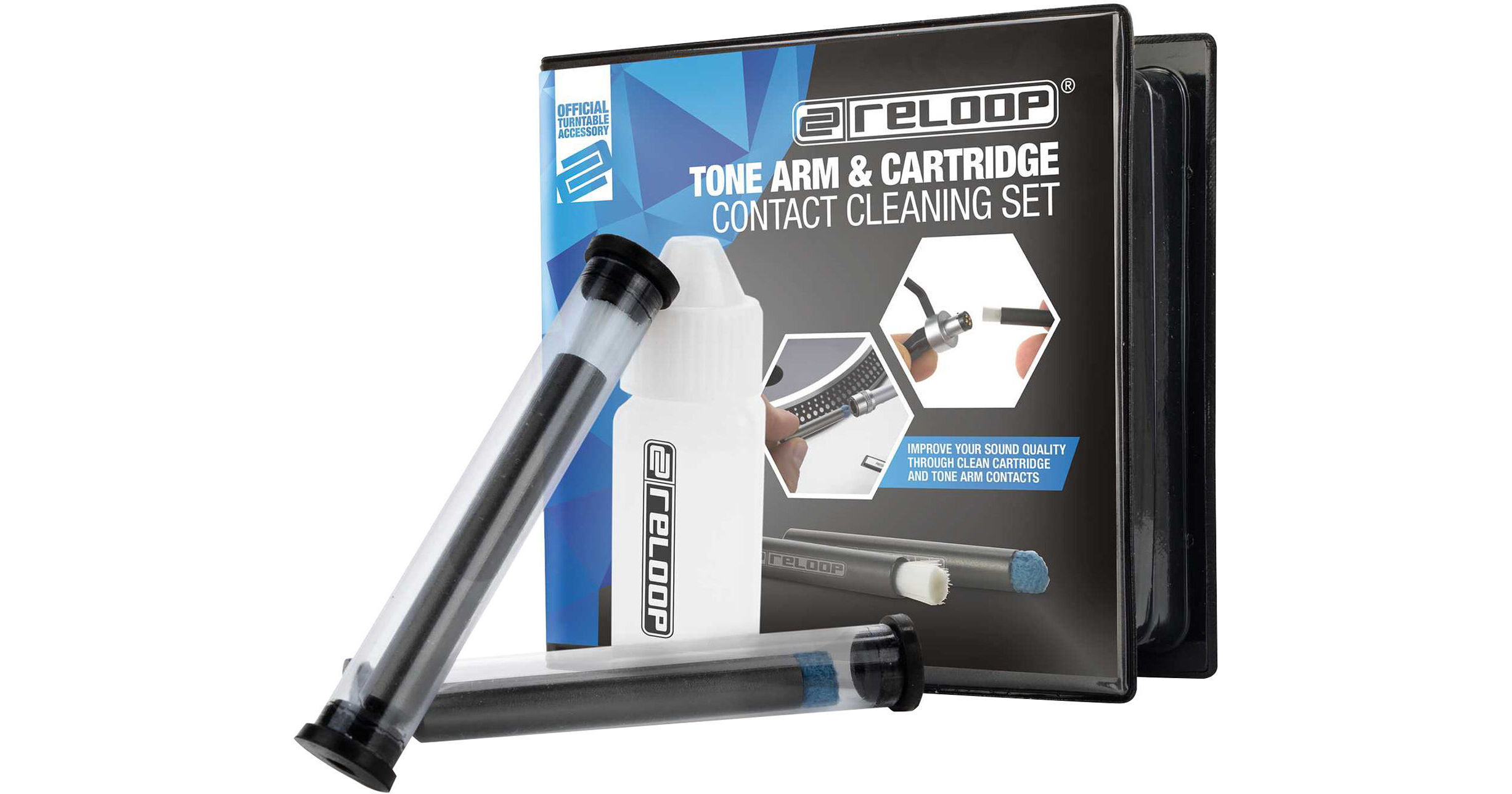 Reloop Tone Arm Cleaner and Headshell Contact CLEANER-SET B&H